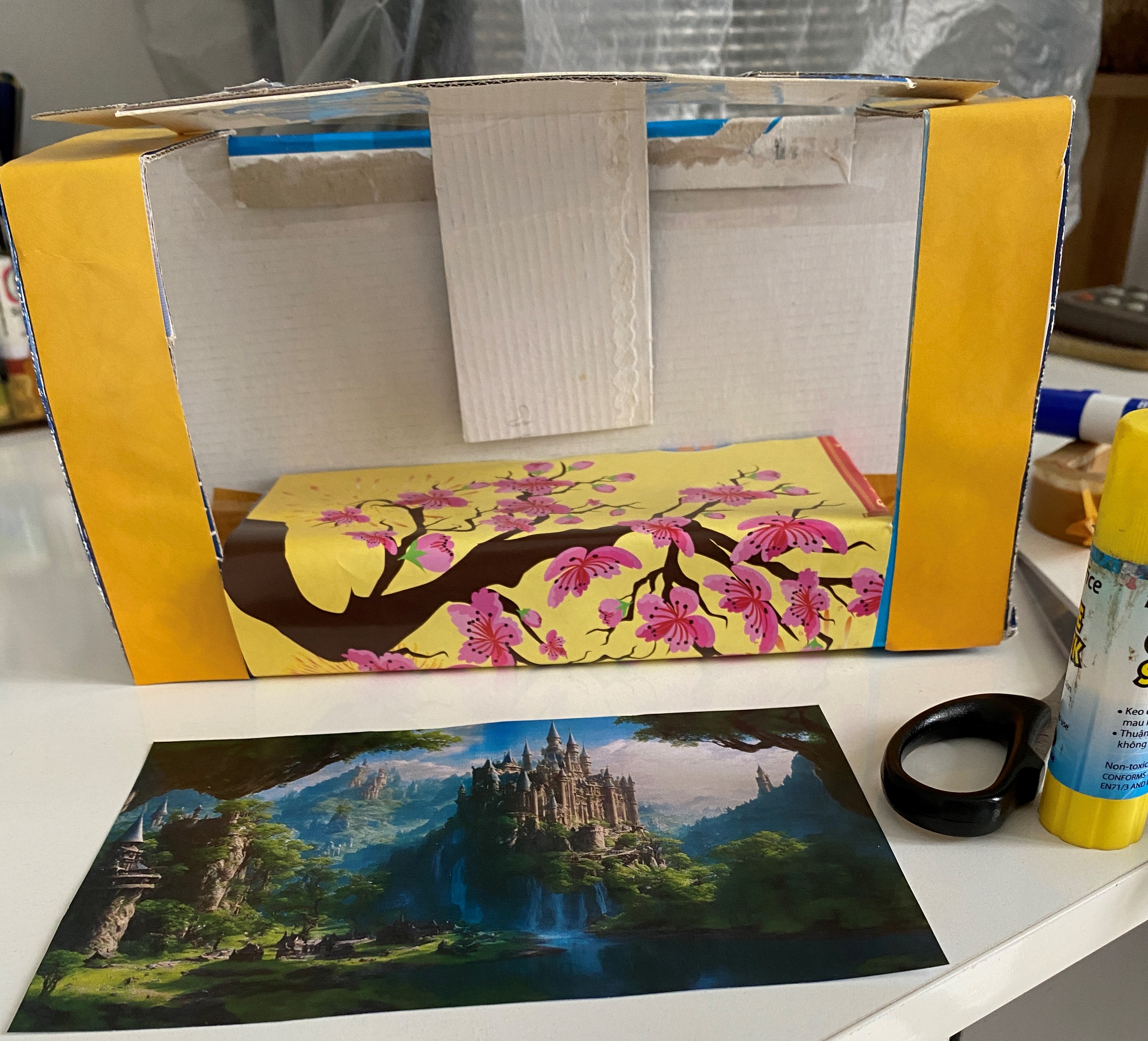 Summer Project: make a toy theatre – Thay Paul's Notes